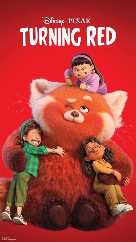 Wallpaper Disney Pixar Turning Red Torno Películas De Animación