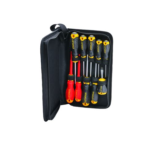 Stanley 10 Piece Screwdriver Set Yandles