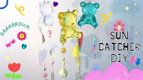 Diy 동대문부자재시장 털어서 반짝반짝 곰돌이 썬캐쳐 만들기 💕 비즈 모빌 만들기 I 감성 인테리어 소품 비즈공예 Youtube