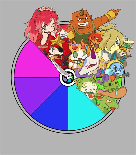 Color Wheel Trend Green Done Give Me A Cyan Yokai Ryokaiwatch