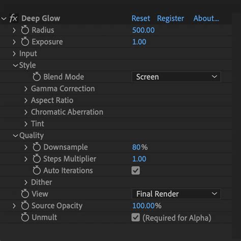 Deep Glow — Plugin Everything