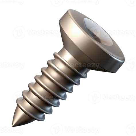 Standout Creative Professional Render Isolated Cutout Single Screw