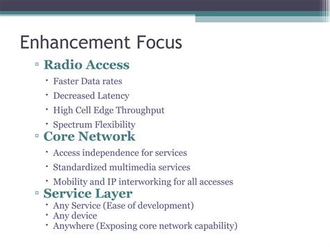 Arah Pengembangan Core Network Architecture Indonesia Ppt