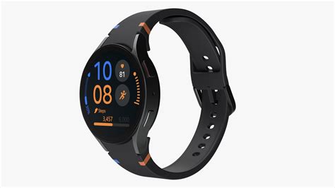 3d Samsung Galaxy Watch Fe Black Turbosquid 2240542