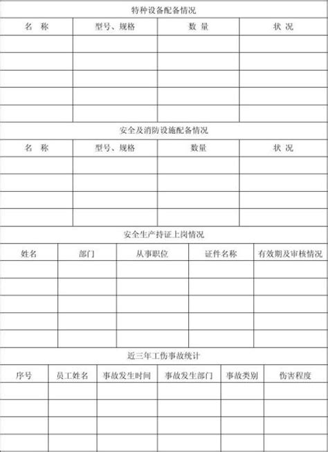 企业基本情况表范本八篇 范文118