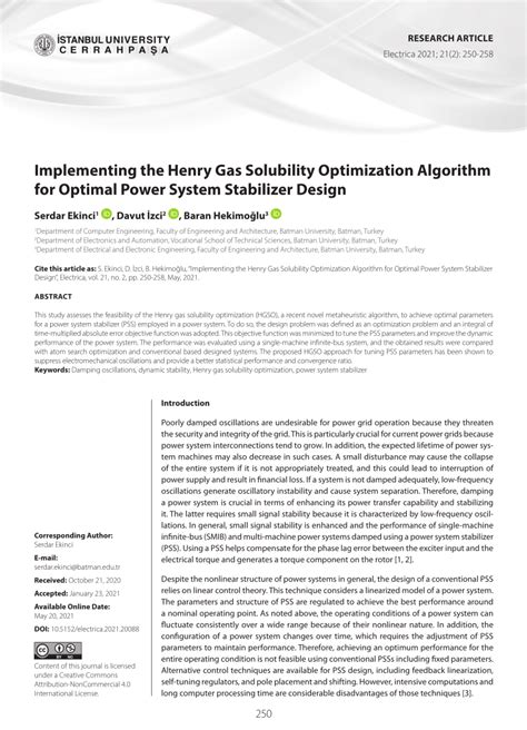 pdf implementing the henry gas solubility optimization algorithm for