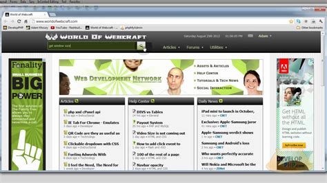 Javascript Scroll Tutorial Load Dynamic Content Into Page When User