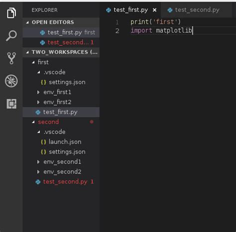 Create Separate Terminals Per Workspace · Issue 2368 · Microsoftvscode Python · Github