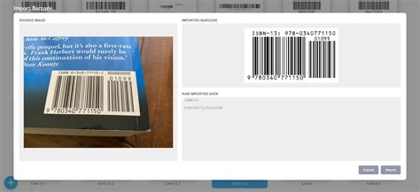 Importing Barcode Images Into Barcode Generator Software