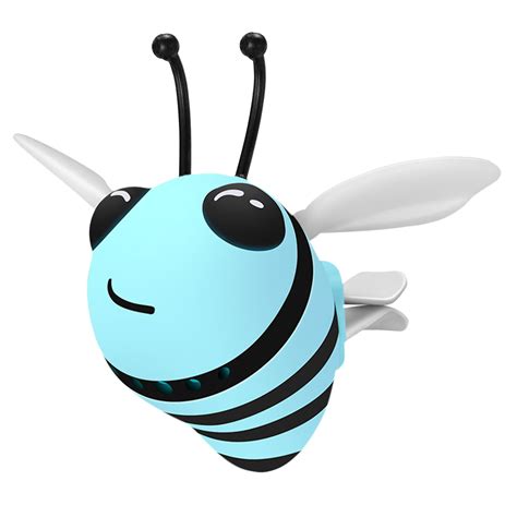 Dvkovi Bee Shape Aromatherapy Vent Car Love Air Stone Creative Perfume