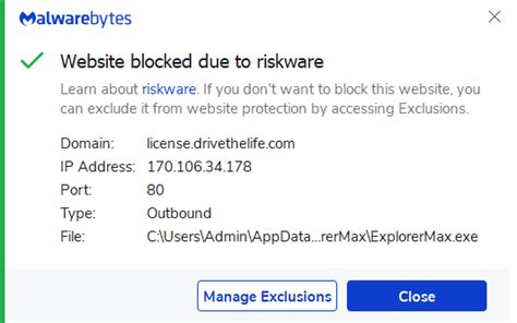 Exclusions Not Working Malwarebytes For Windows Support Forum