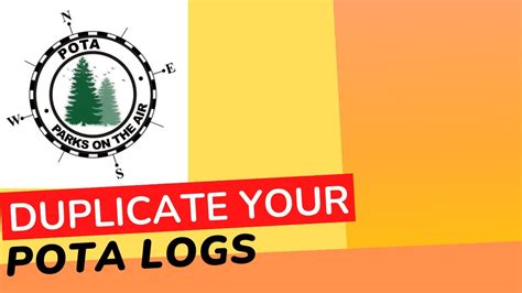 Duplicate Pota Logs Youtube