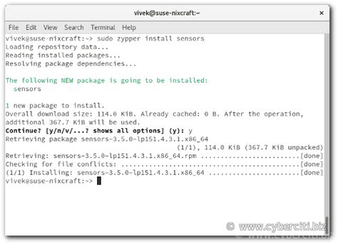 How To Check Cpu Temperature In Opensuse Linux Nixcraft Wiredgorilla