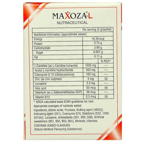 Maxoza L Powder 5 Gm Price Uses Side Effects Composition Apollo