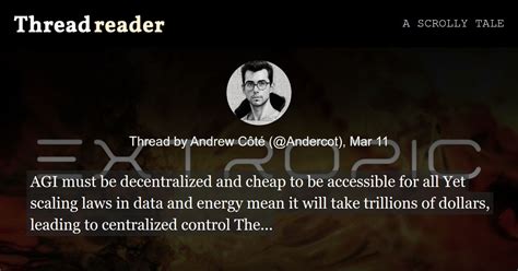 Thread By Andercot On Thread Reader App Thread Reader App