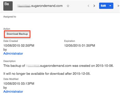 Learn How To Download Your Sugarcrm Data Backup