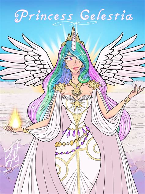 Princess Celestia Human Mlp By Ladyadalicia On Deviantart