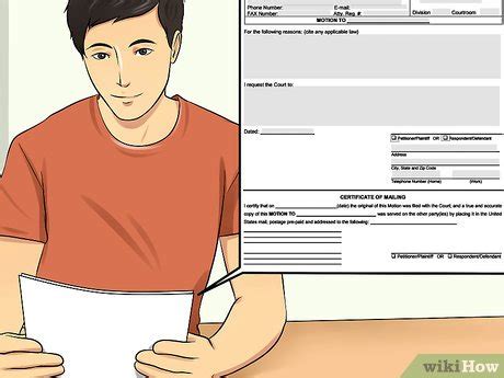 How To Write A Motion To A Judge With Pictures WikiHow