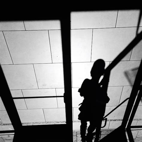 Premium Photo Shadow Of Woman On Wall