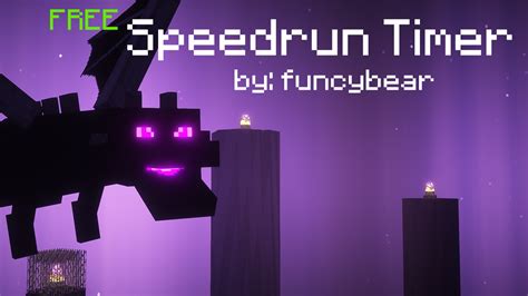 Funcy S Speedrun Timer Minecraft Plugin