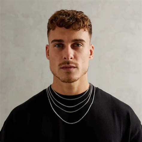 Micro Cuban Chain 3mm Solid White Gold Zotic