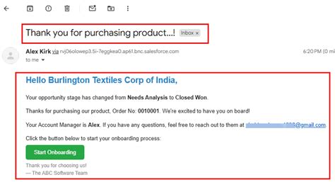 send html emails using salesforce flow