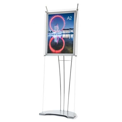 A2 Poster Stand Floor Standing A2 Poster Holder For Signage