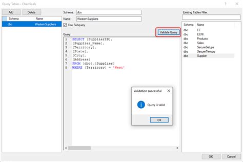 How To Add A Query Table To An Ingest Instance Data Source Community