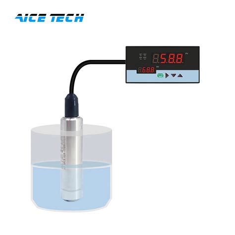 Hydrostatic Pressure Transmitter Liquid Level Transducer 6 Meter Range Submersible Water