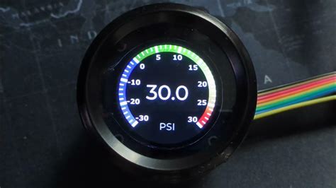Graphical Boost Gauge Arduino Esp32 Lvgl Youtube