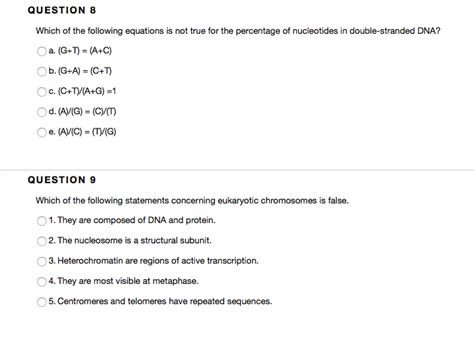 Solved Which Of The Following Equations Is Not True For The