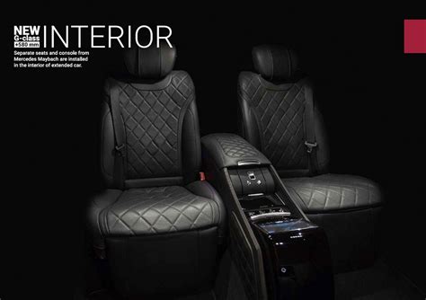 Longer And Armoured Klassen® Automobile Mercedes G Class