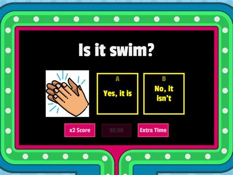 Verbs Gameshow Gameshow Quiz