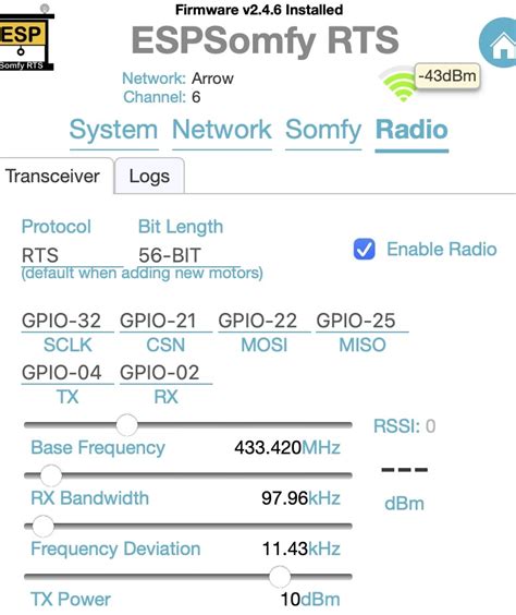Esp Somfy Rts Integration Page 31 Custom Integrations Home Assistant Community