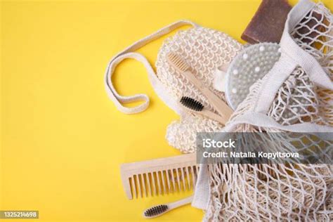 복사 공간을 갖춘 에코 라이프스타일을 위한 제로 폐기물 세트 0명에 대한 스톡 사진 및 기타 이미지 0명 가방 개념 Istock