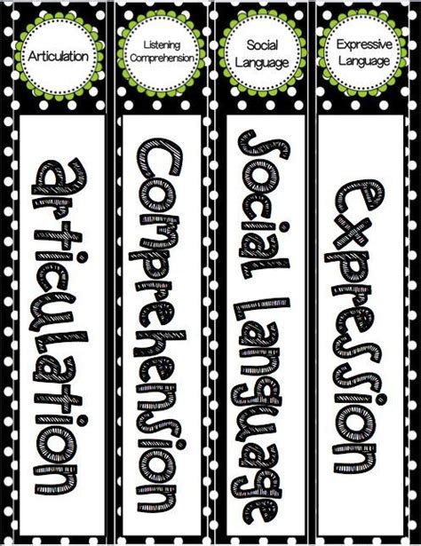 Folder Spine Labels Template Parahyena