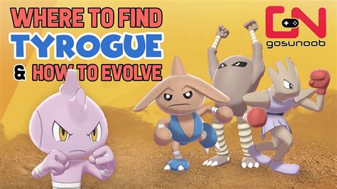 Pokemon Tyrogue Evolution