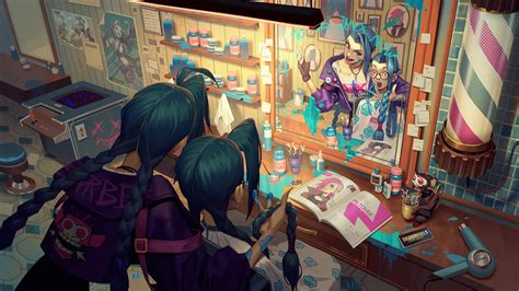 Jinx Arcane Wallpapers Wallpapers Com