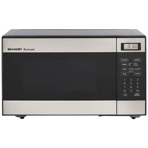 Sharp R216ls Compact Microwaves 8 Cuft 800 Watts Bbqguys