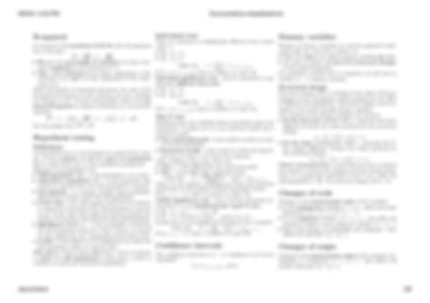 SOLUTION Econometrics Cheatsheet En Studypool