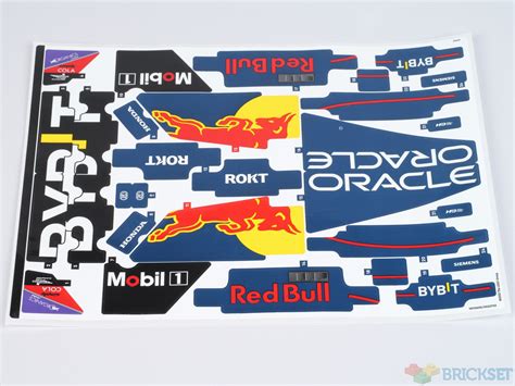 Lego Technic 42206 Oracle Red Bull Racing Rb20 F1 Car Review Brickset