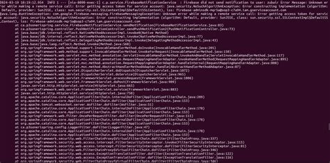 Java Unable To Send Firebase Push Notification Via Remote Server