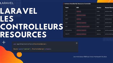Les Resource Controller Avec Laravel Youtube
