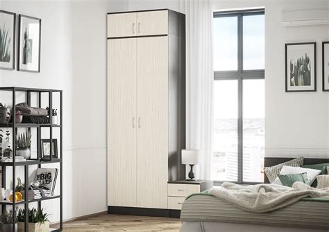 мс для спальни Ронда ШК 20 Венге Дуб Белфорд купить оптом и в розницу в Новосибирске МебельТИ