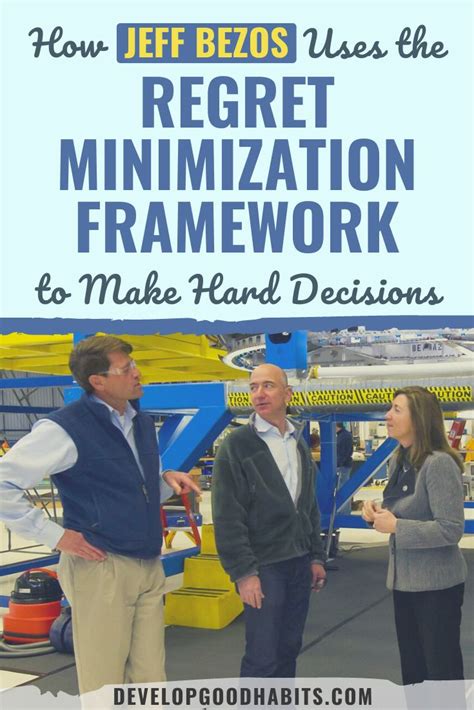 How Jeff Bezos Uses The Regret Minimization Framework To Make Hard Decisions Develop Good Habits