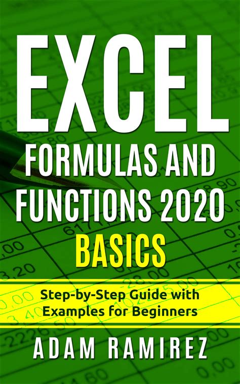 Excel Formulas And Functions 2020 Basics Step By Step Guide With Examples For Beginners By Adam