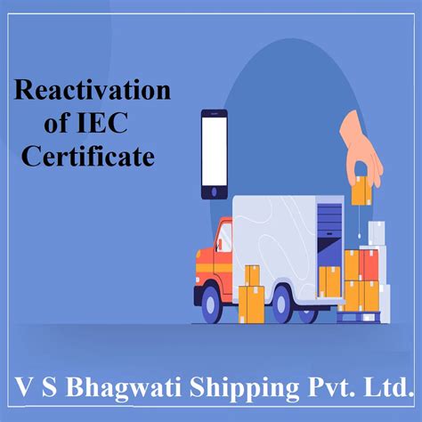 Reactivation Of Iec Certificate In Gurugram