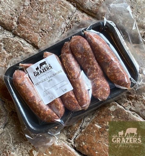 Lamb Merguez Sausages 6 Pack Grazers Of Ashby Parva