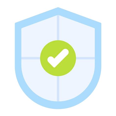 Premium Vector Security Shield Vector Illustration Style