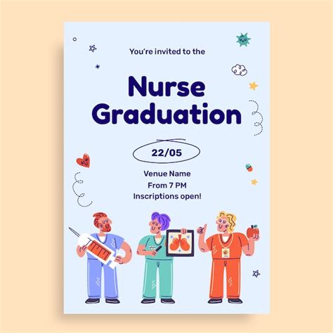 Invitation Design Template Free Vector